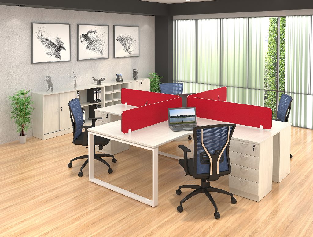 Office Workstation Frameless 2 16MM Matrix System Manufacturer Malaysia ...